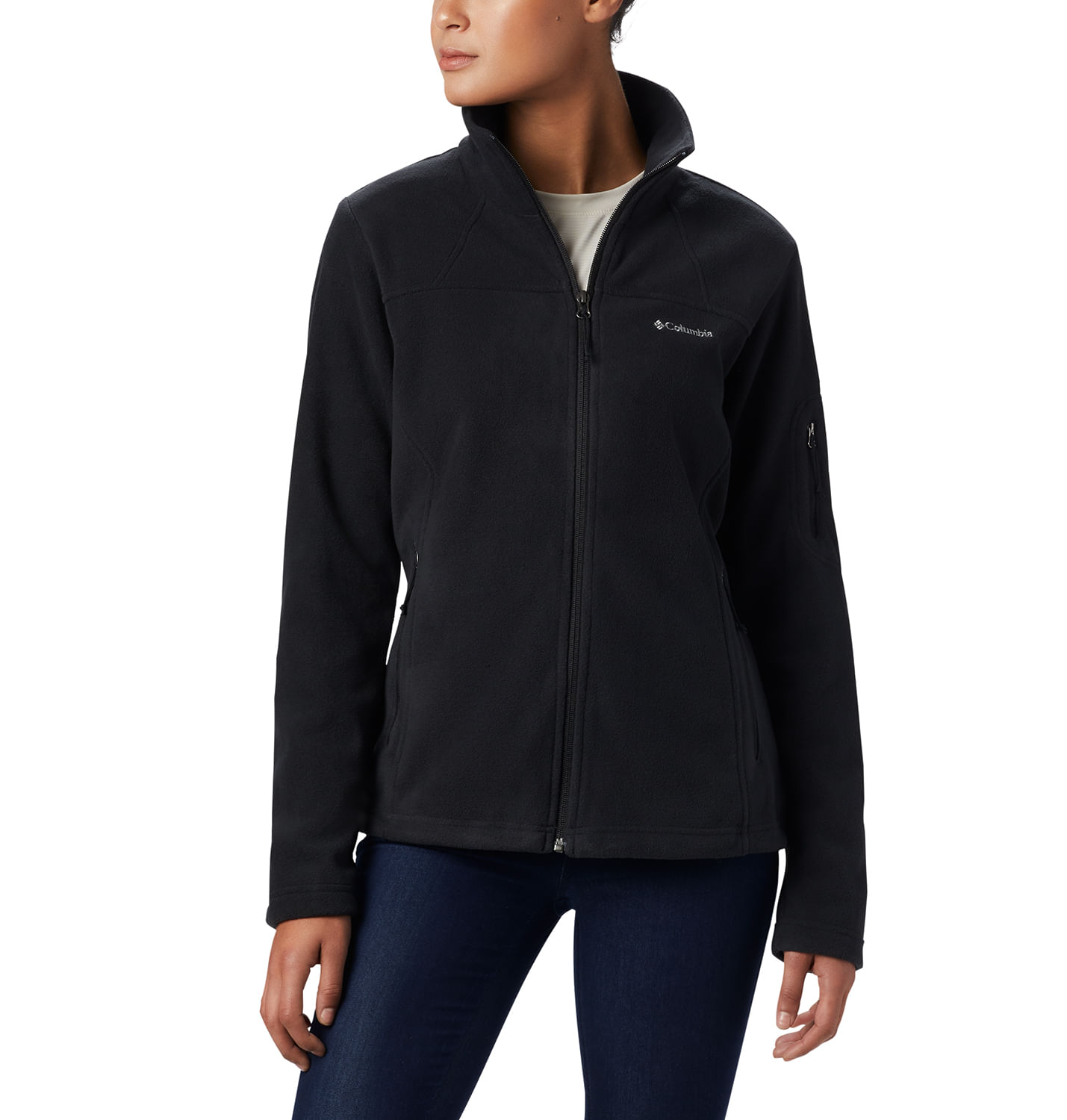 Polar Para Mujer Cierre Completo Fast Trek™ II Negro | Columbia ...