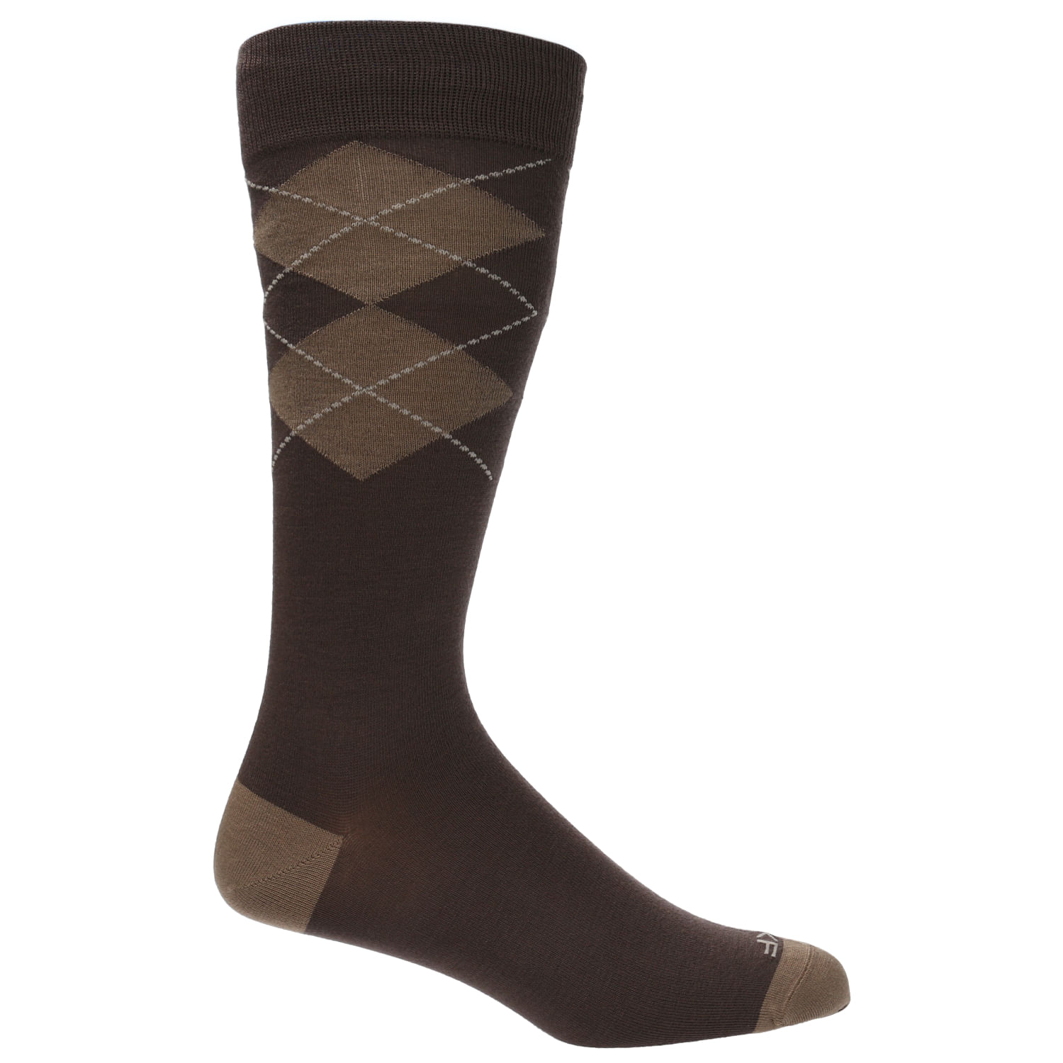 MEDIA ROCKFORD BAMBÚ LG ROMBO MARRÓN PARA HOMBRE - Supermall Perú