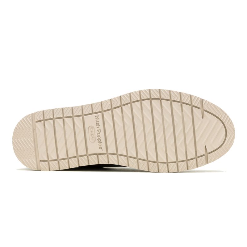 Zapato Para Hombre Cuero Jenson Mocc Toe Azul Hush Puppies - Supermall Perú