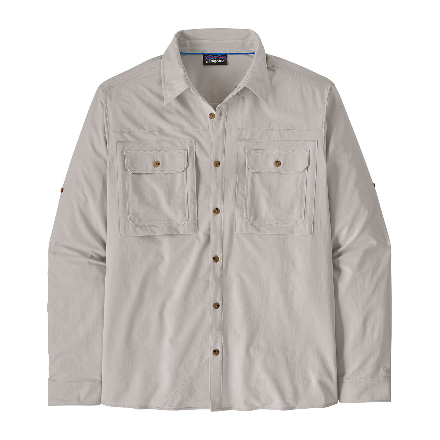 Camisa M/L Outdoor Para Hombre Self Guided Sun Shirt Gris | Patagonia ...